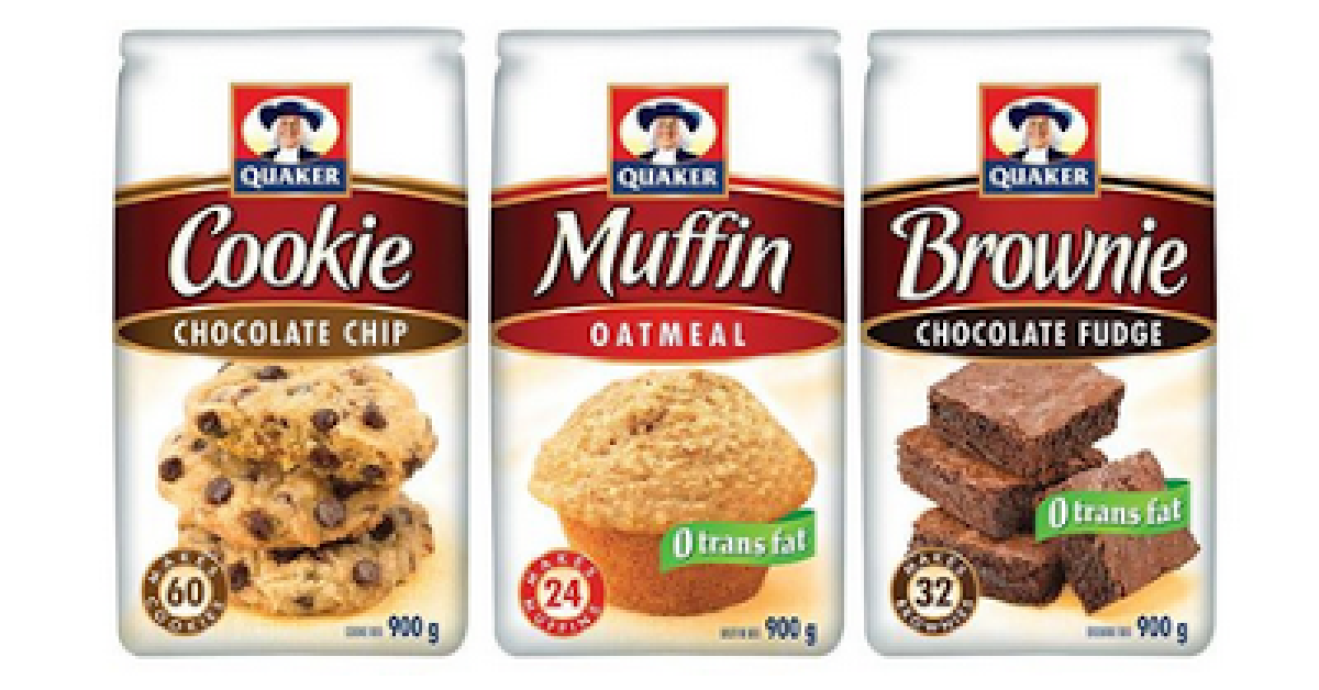 Coupon sur les préparations pour biscuits et muffins de Quaker ...