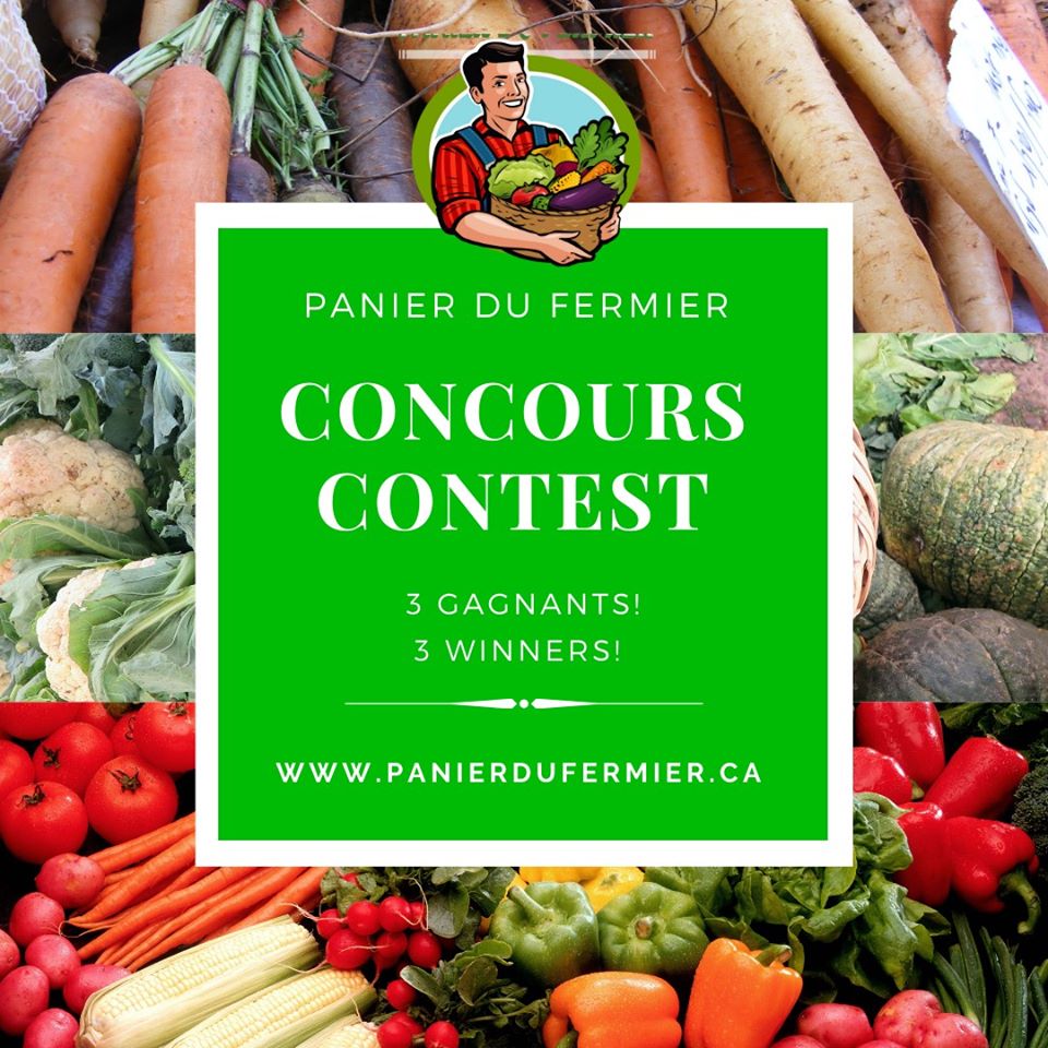 3 paniers de 50$ de fruits et de légumes frais - Quebec Rabais Gratuits