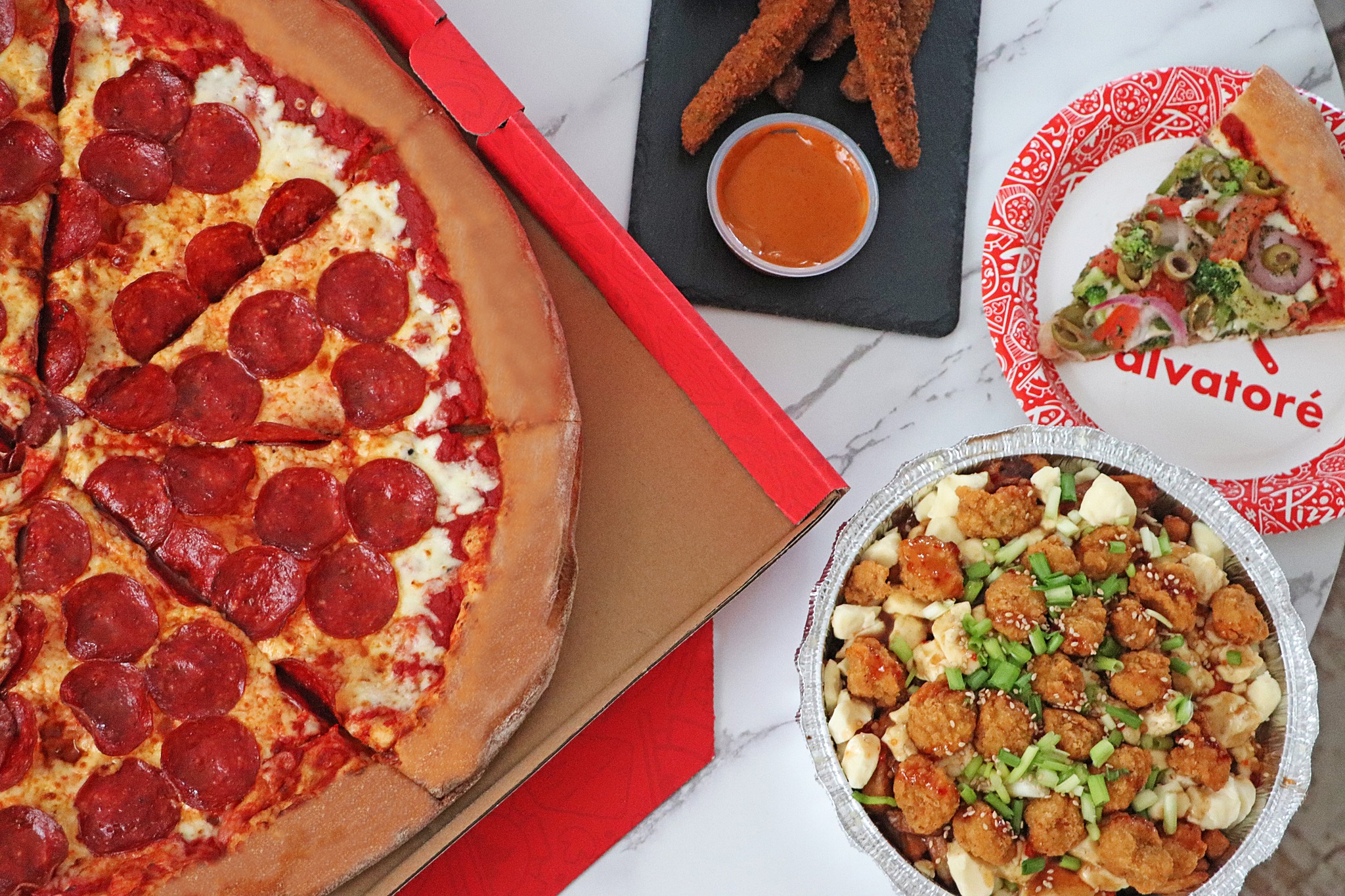 Une carte cadeau Pizza Salvatore de 100$ ! - Quebec Rabais Gratuits