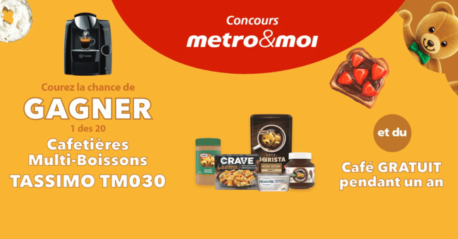 Gagnez l'une des 20 machines à café Tassimo TM030 et un an de café ...