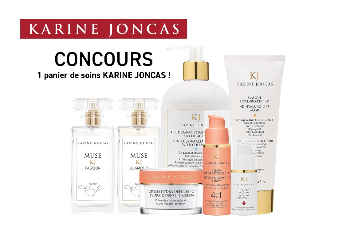 Gagnez un panier de soins Karine Joncas de 500$