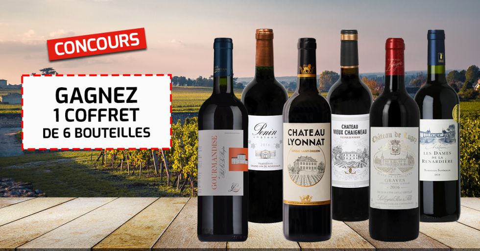 Gagnez un coffret de 6 vins du Québec