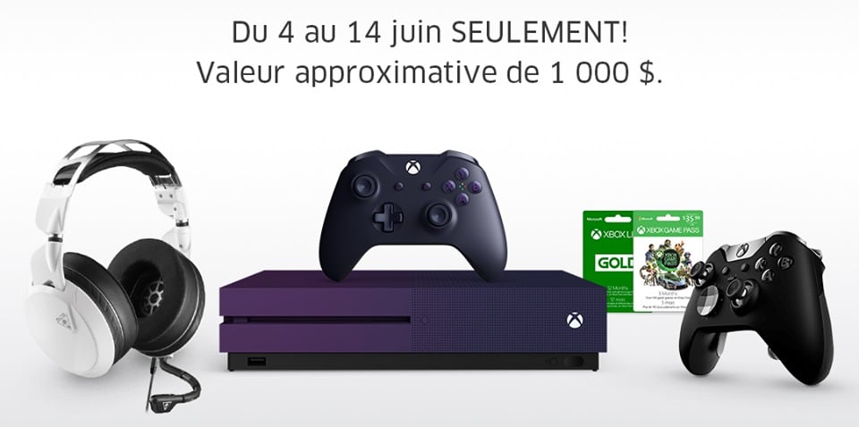 Un ensemble de prix Xbox de 1000$ à remporter ! - Quebec Rabais Gratuits