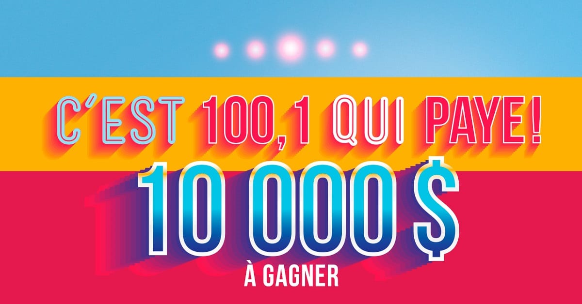 10 prix de 1000$ en argent à gagner ! - Quebec Rabais Gratuits